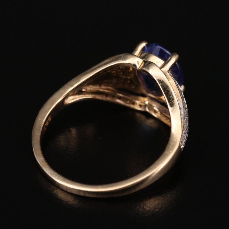 Customizable Unique Sapphire Statement Ring, Natural Sapphire ...