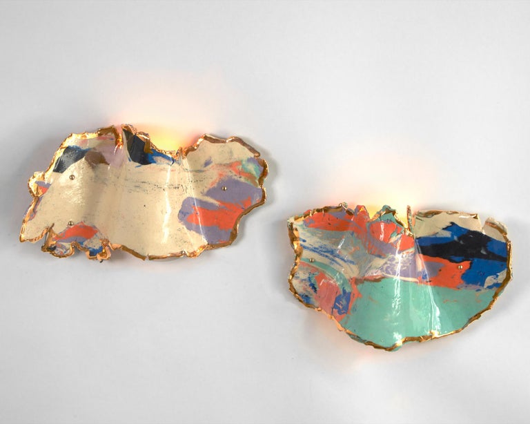 Unique Sconce by Katie Stout at 1stDibs | unique wall sconces, unique ...