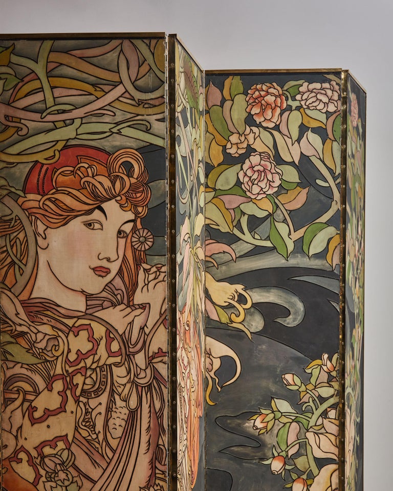 Unique Vintage Screen For Sale at 1stDibs