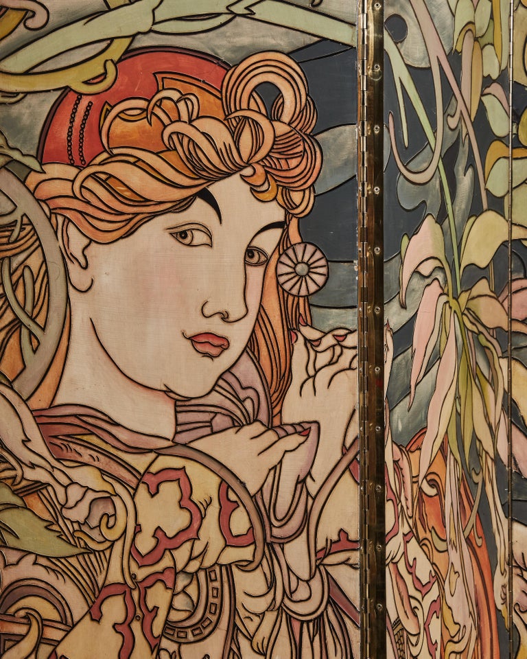 Unique Vintage Screen For Sale at 1stDibs