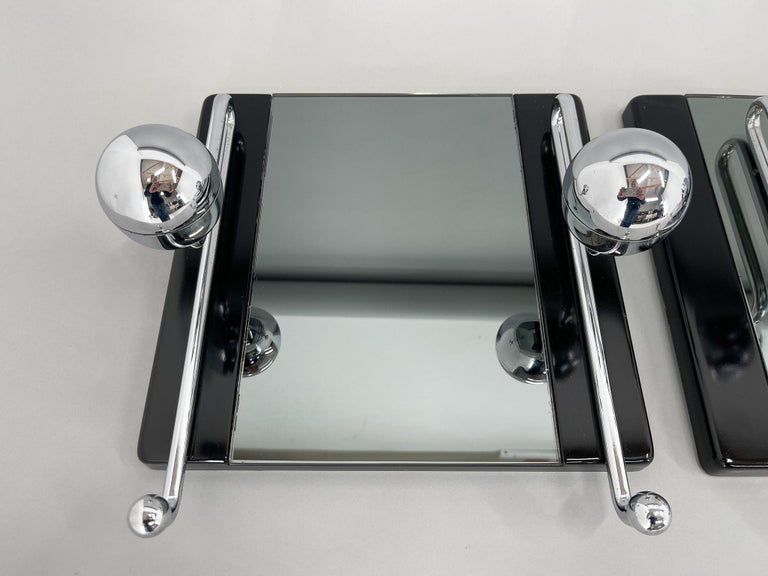 Unique Set of Willy Rizzo Coat Hangers / Hooks, Italy For Sale at 1stDibs