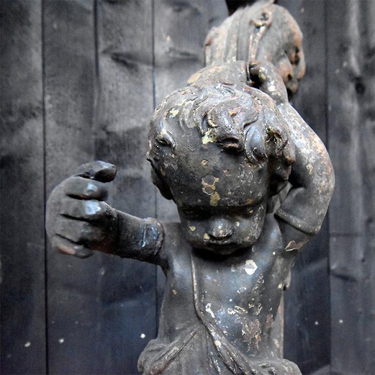 Unique Statue of Little Boy 19th Century For Sale at 1stDibs | unique ...