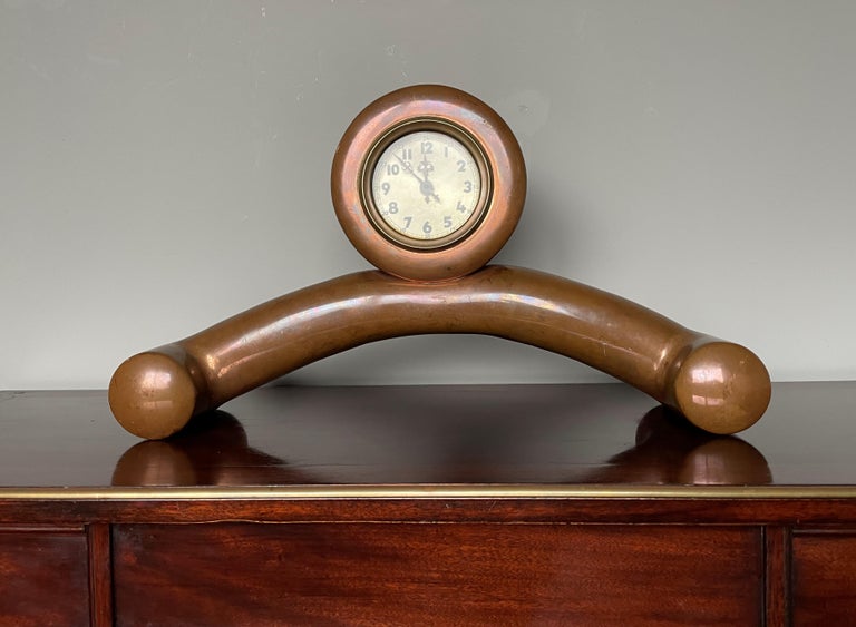 Unique, Stylish and All Handcrafted Copper Art Deco Style Mantel or ...