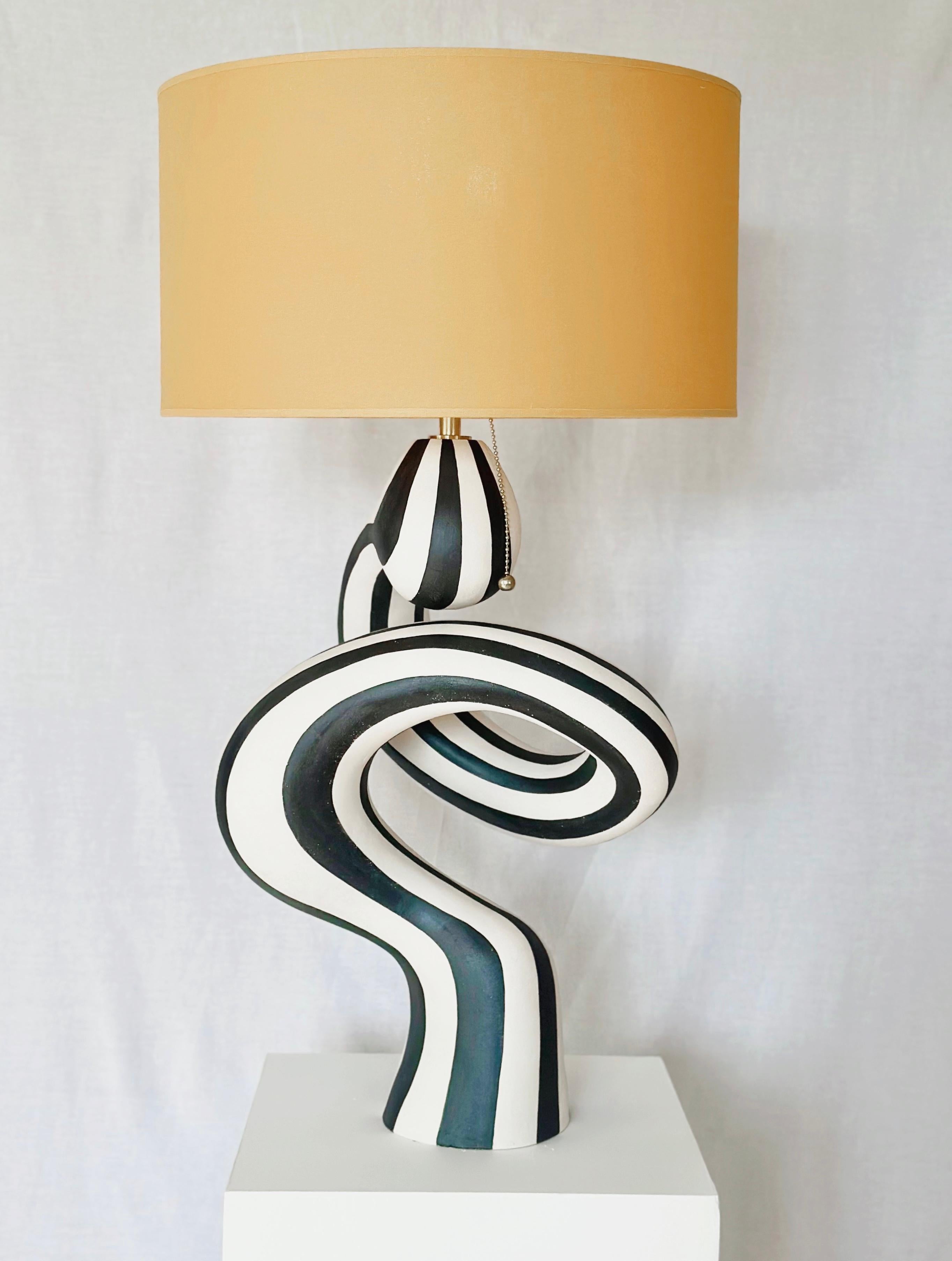 Unique table lamp - handcrafted by ceramic artist Jossolini For Sale at ...