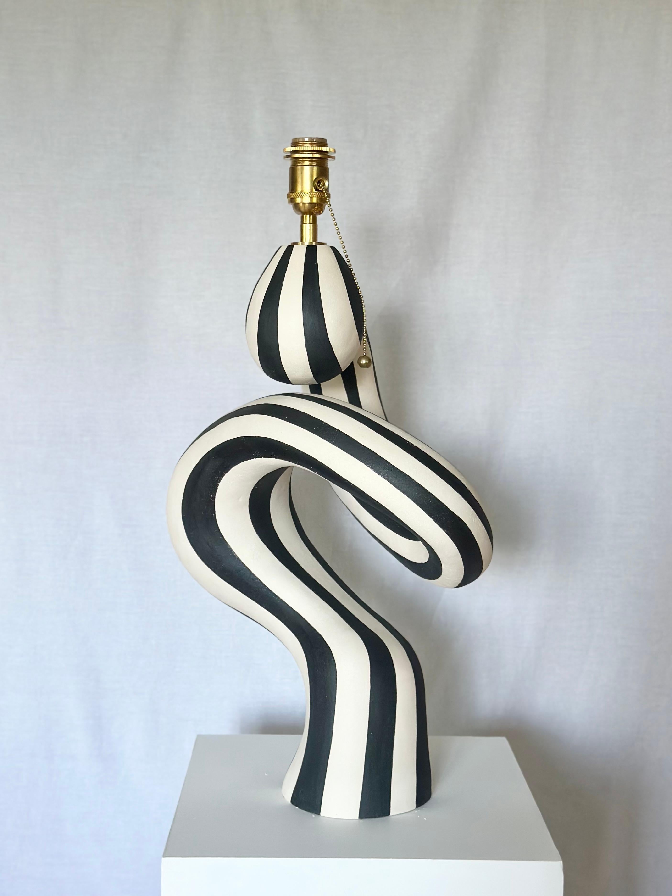 Unique table lamp - handcrafted by ceramic artist Jossolini For Sale at ...