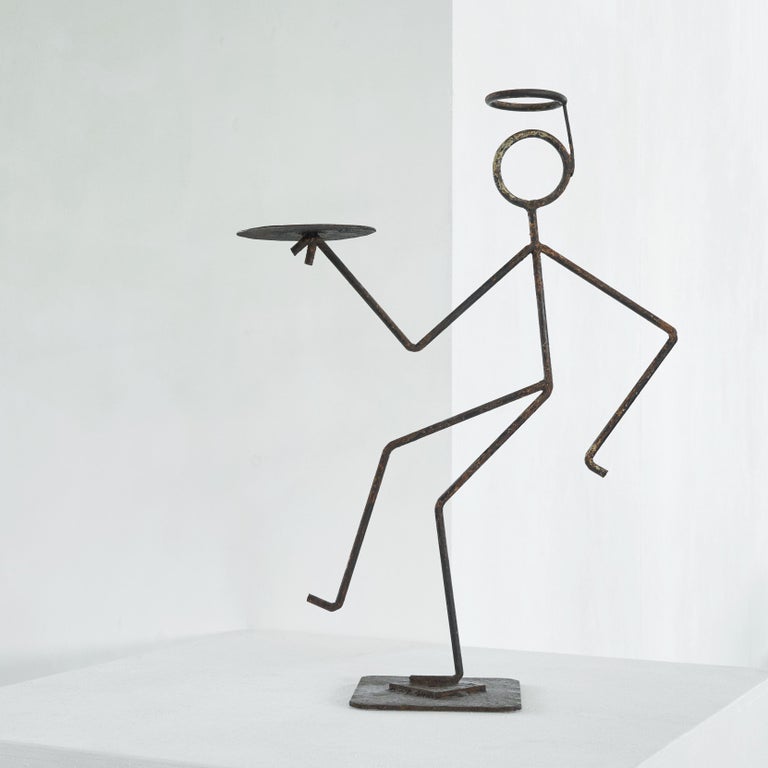 Unique 'The Saint' Stickman Occasional Table From the Film Set 1960s ...