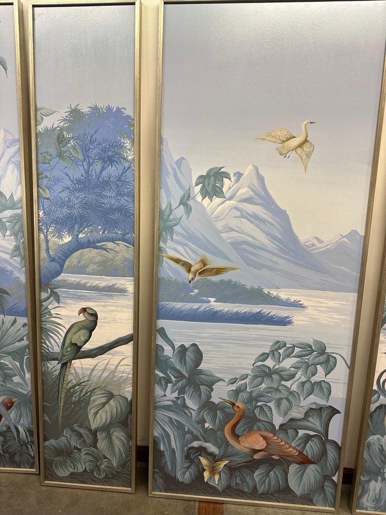 Unique Very Big Eight Panels Painting for Home, Hotel, Restaurant, Etc ...