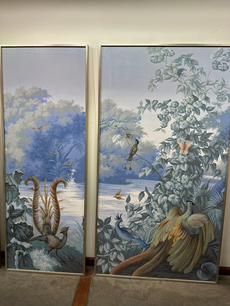 Unique Very Big Eight Panels Painting for Home, Hotel, Restaurant, Etc ...