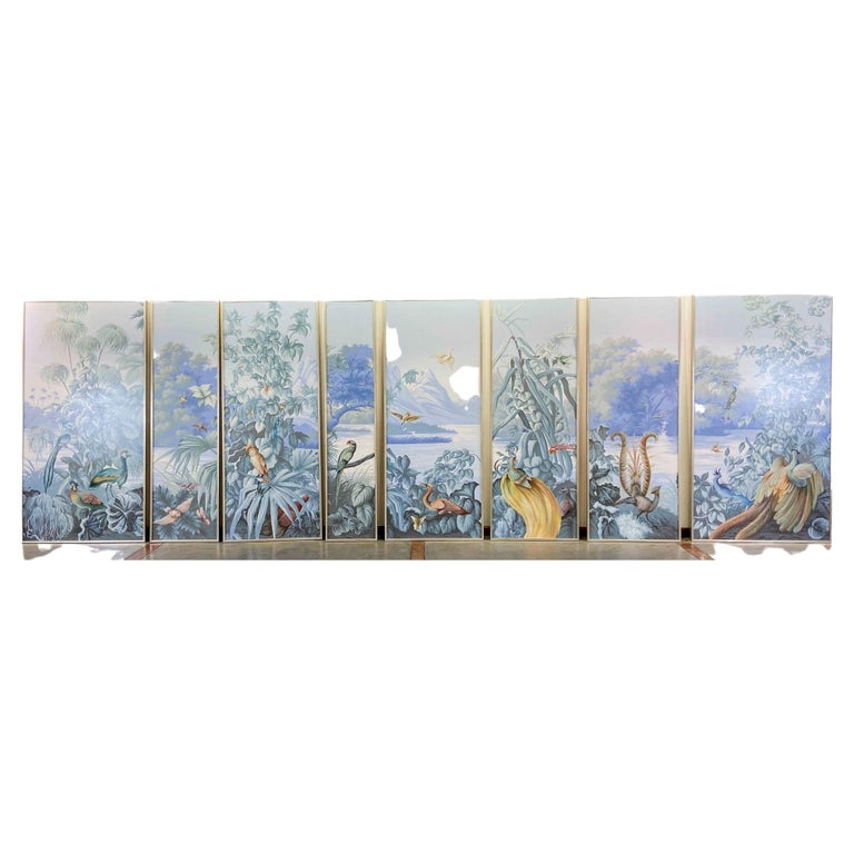 Unique Very Big Eight Panels Painting for Home, Hotel, Restaurant, Etc ...