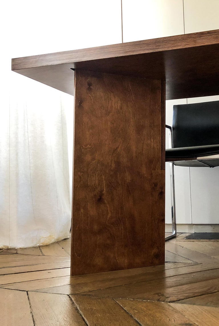 Unique Wide Work Table by Goons For Sale at 1stDibs