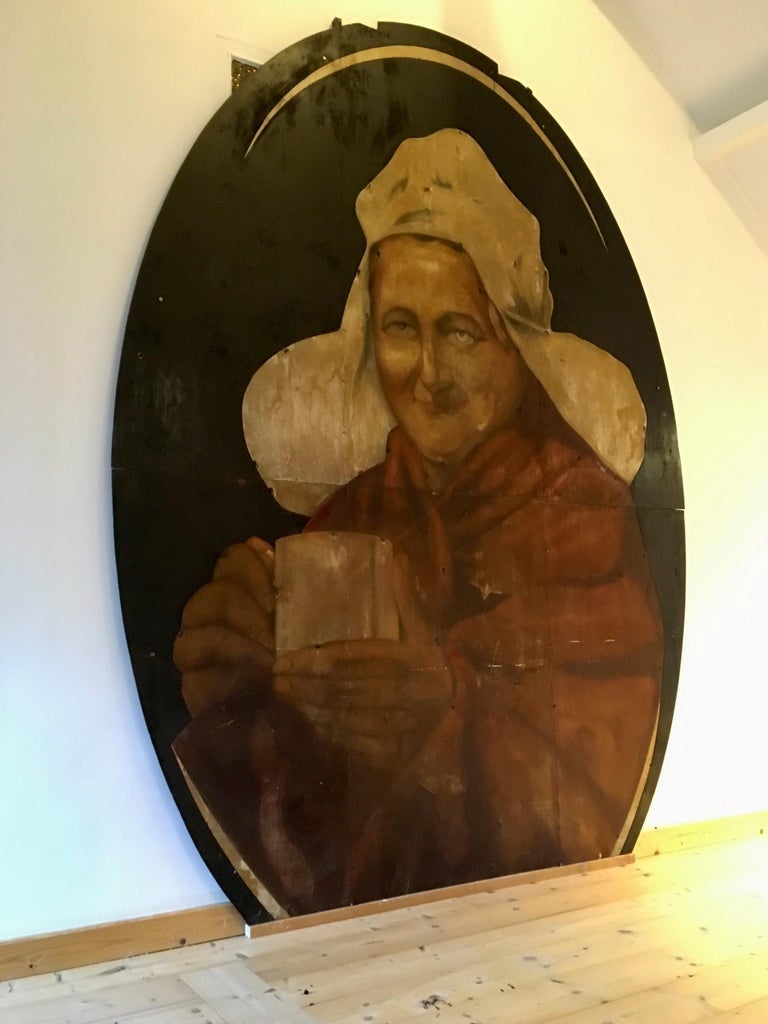 Unique XXXL Facade Sign De Beukelaar Chicory, Antwerp, Belgium For Sale ...