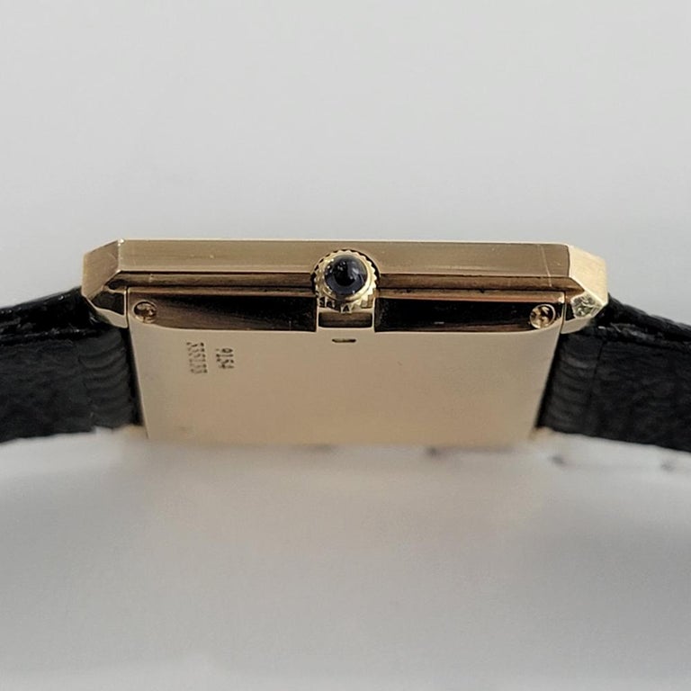 Unisex Piaget Protocole Ref 9154 18k Gold Slim Dress Watch 1970s RA299 ...