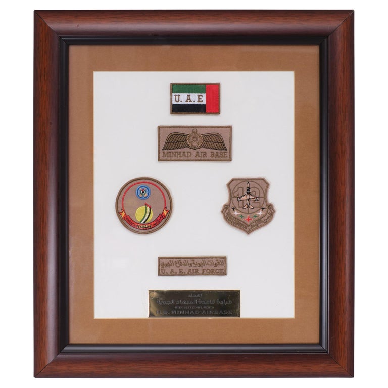 United Arab Emirates Minhad Airbase Patches For Sale at 1stDibs