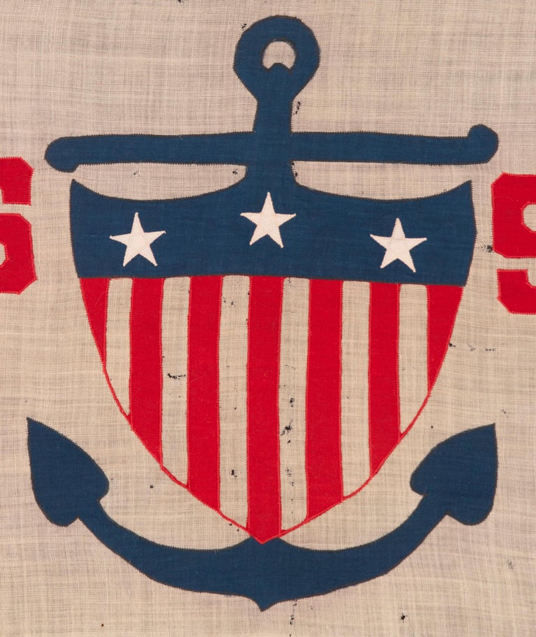 United State Shipping Board Flag, ca 1917-1934 For Sale at 1stDibs