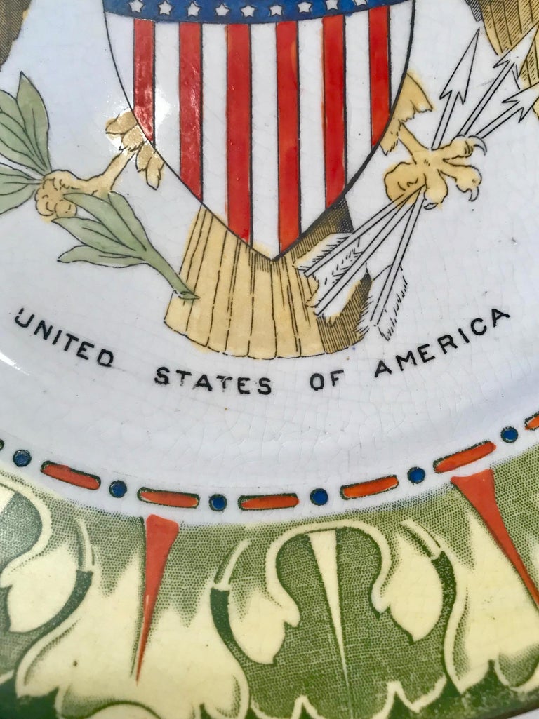 United States of America National Emblem Plate at 1stDibs