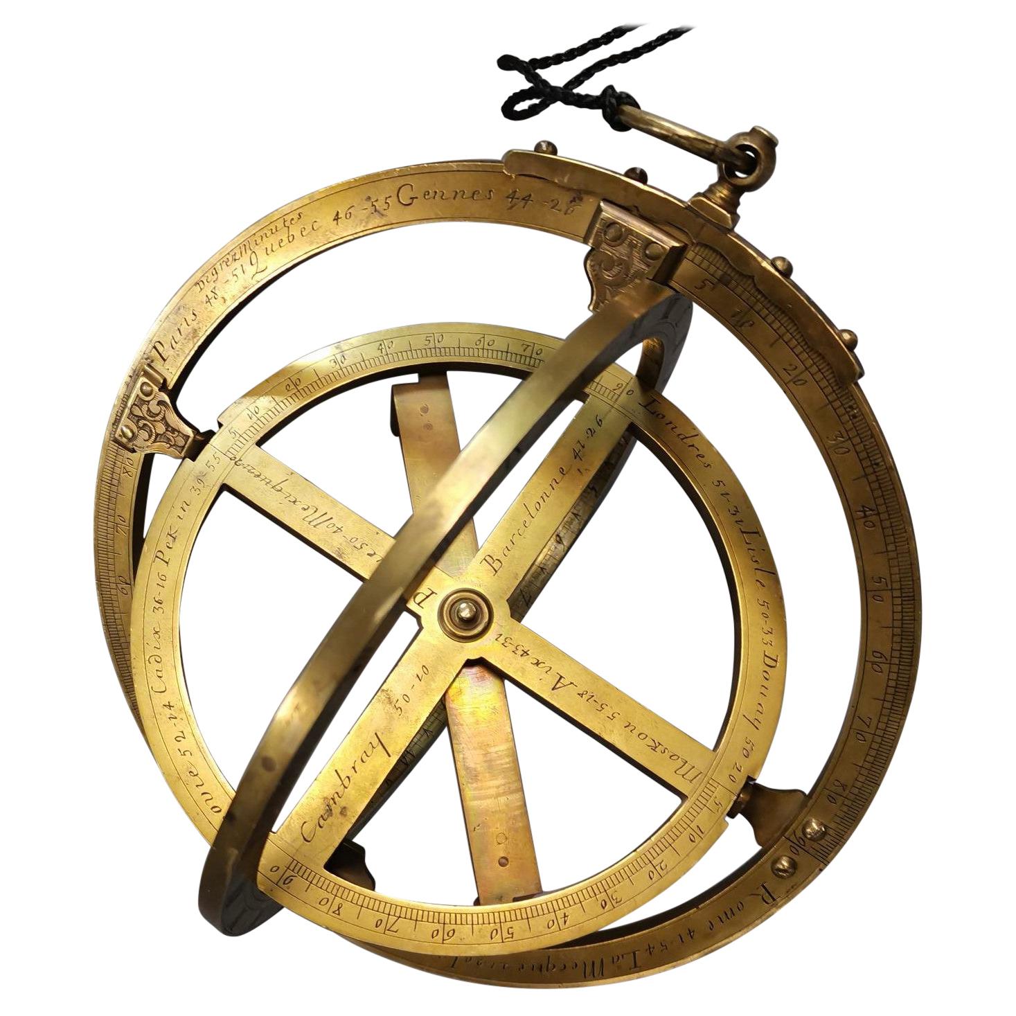 Dollond Universal Equinoctial Ring Dial at 1stDibs