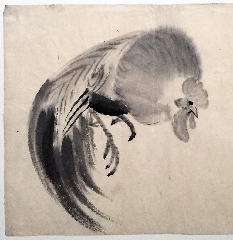 Japanese Fighting Rooster Art