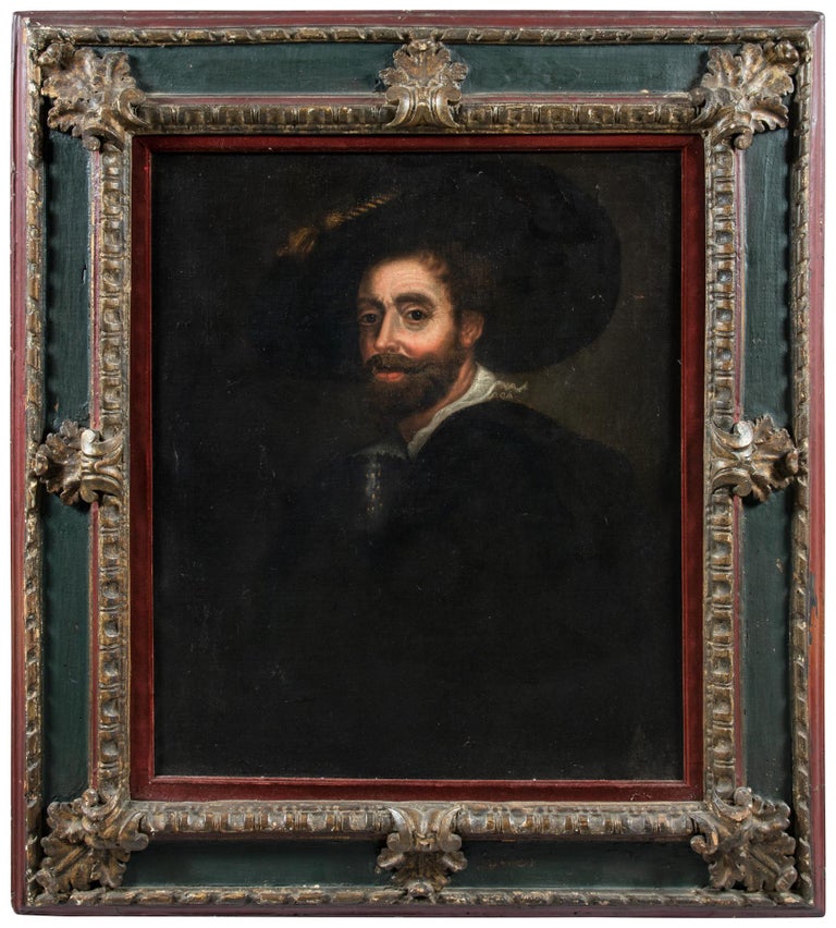 Unknown - 17th century European figure painting - Male Portrait - Oil ...