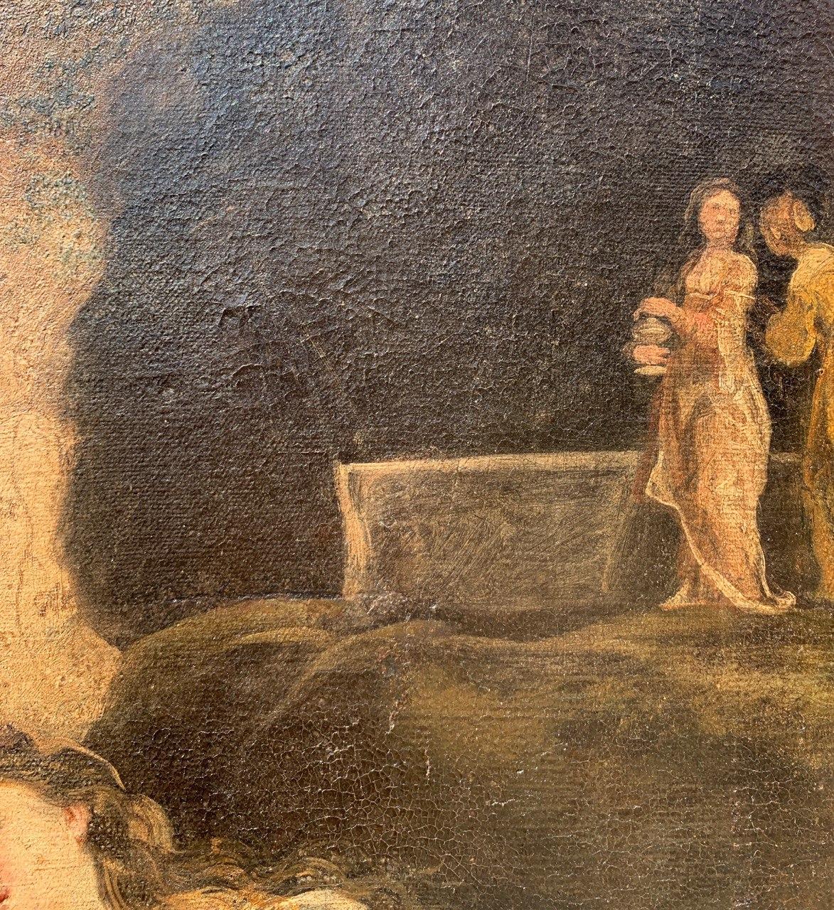 Unknown - 17th century Italian figure painting - Noli me tangere - Oil ...