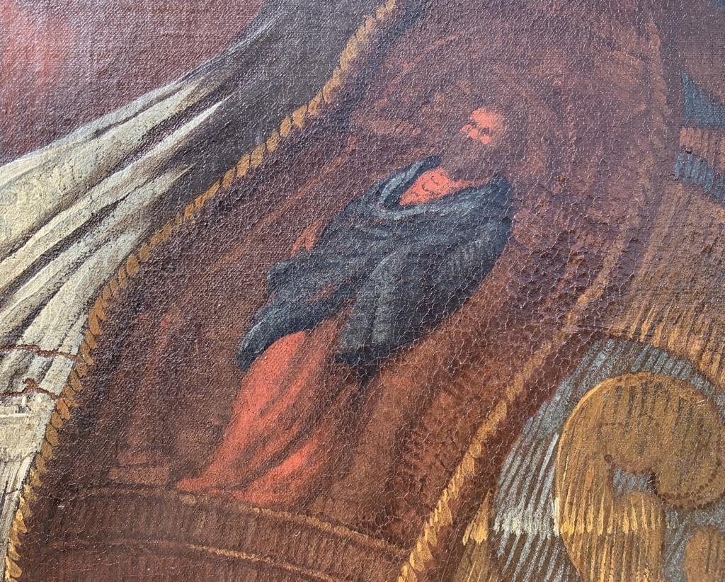 Unknown - 17th century Italian figure painting - Pope Gregory the Great ...