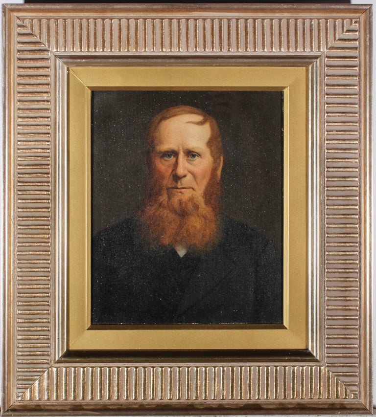 Unknown - 1890 Oil - Father James Powell For Sale at 1stDibs