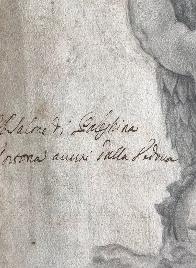 Unknown - 18th Century Frieze or Ceiling Design Original Pencil Drawing ...