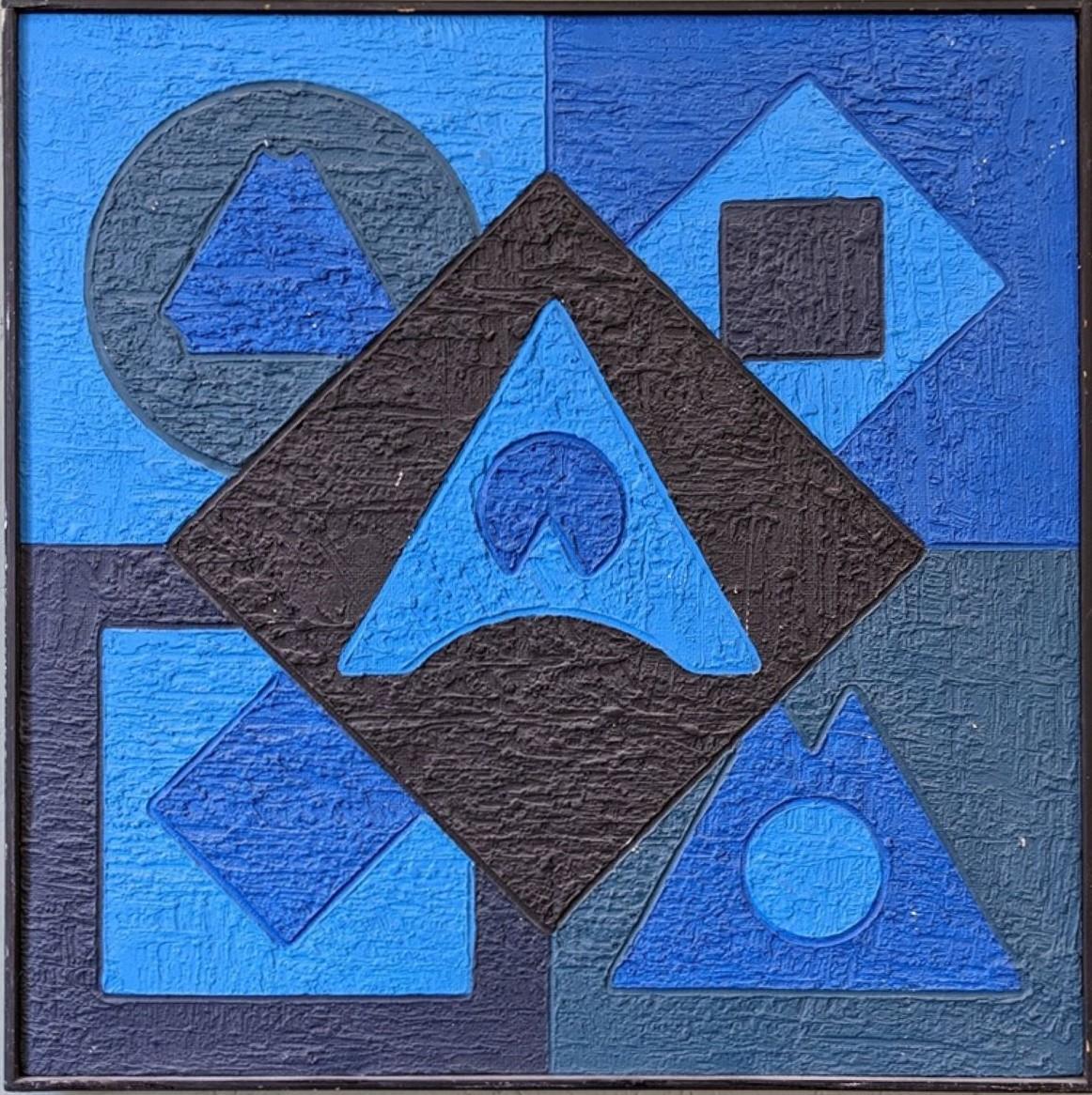Vintage Geometric Abstract Art - 881 For Sale on 1stDibs