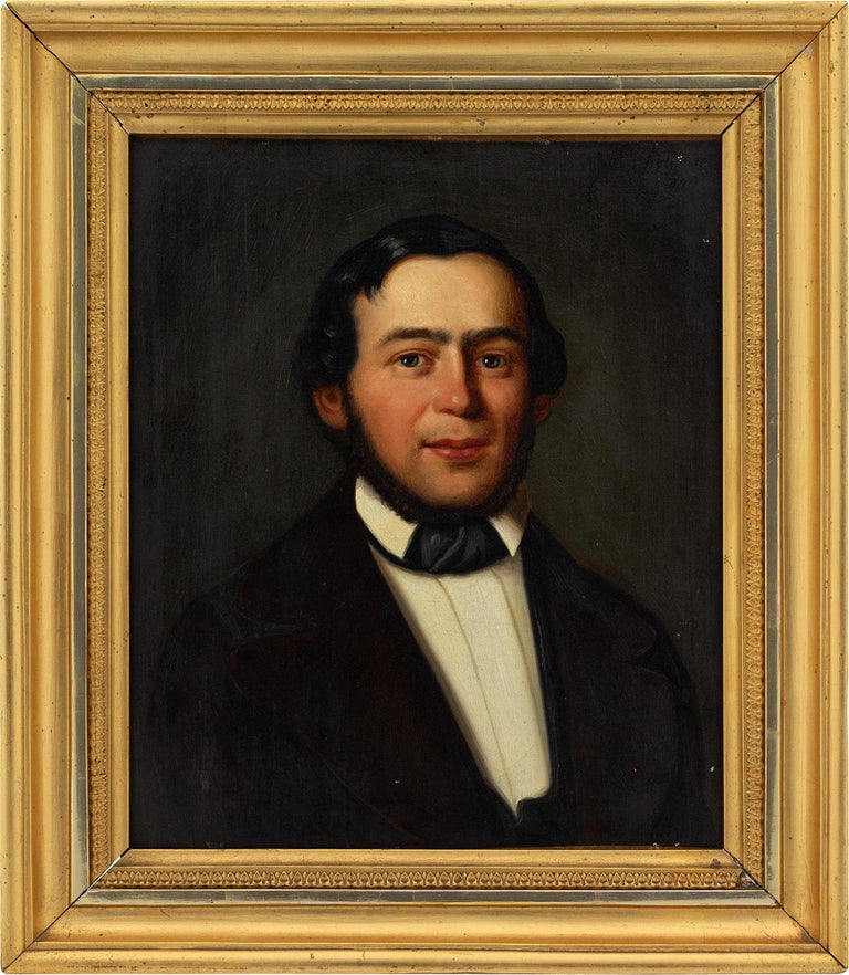 Unknown - 19th-Century German School Portrait Of A Gentleman, Oil ...