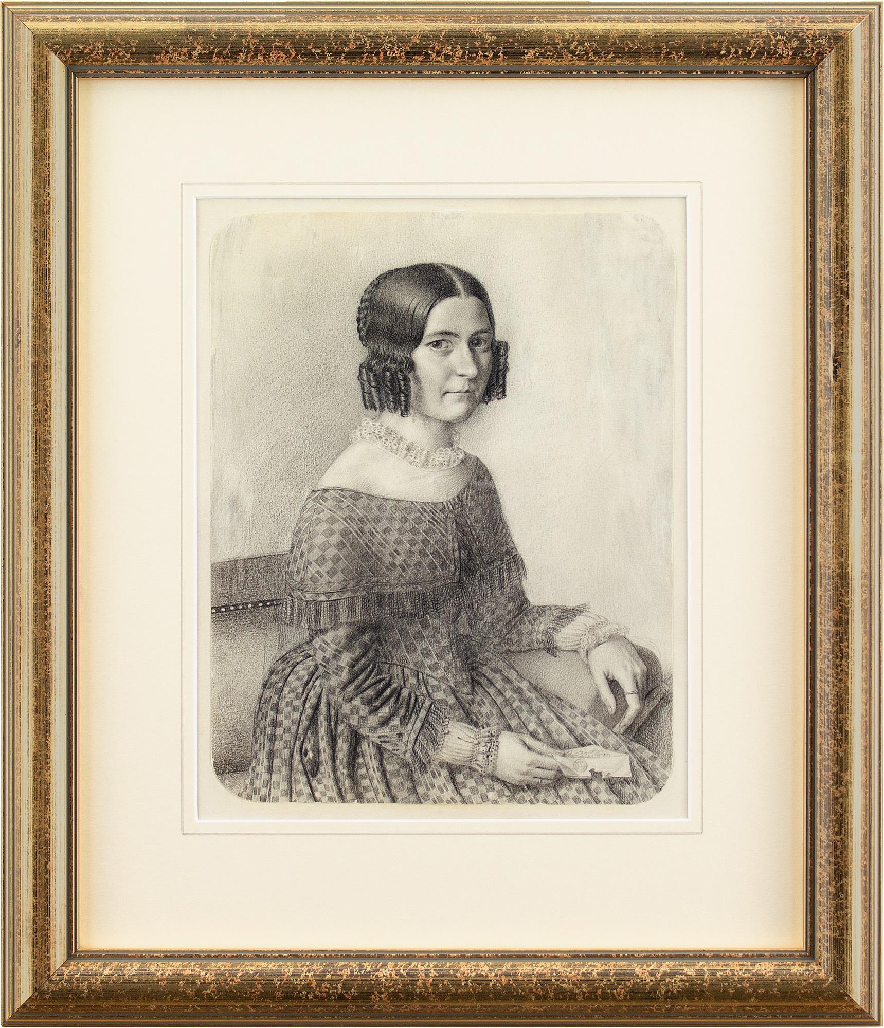 Horace Henry Cauty - Portrait of a Lady -British Victorian art female ...