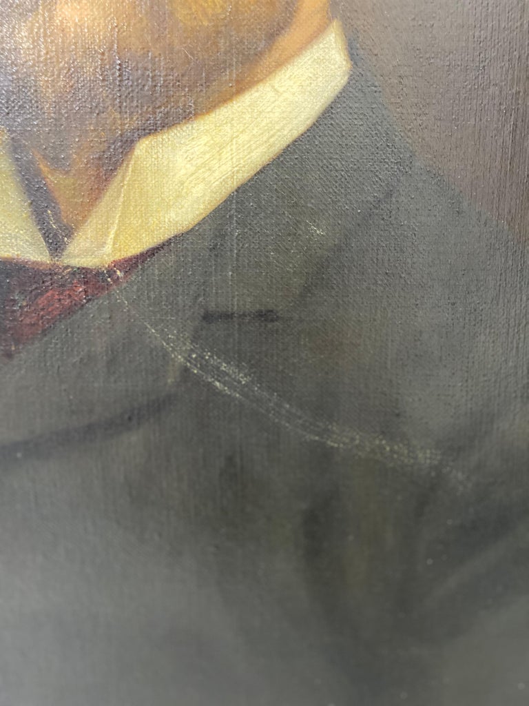 Unknown - 19th Century Male Oil Portrait at 1stDibs