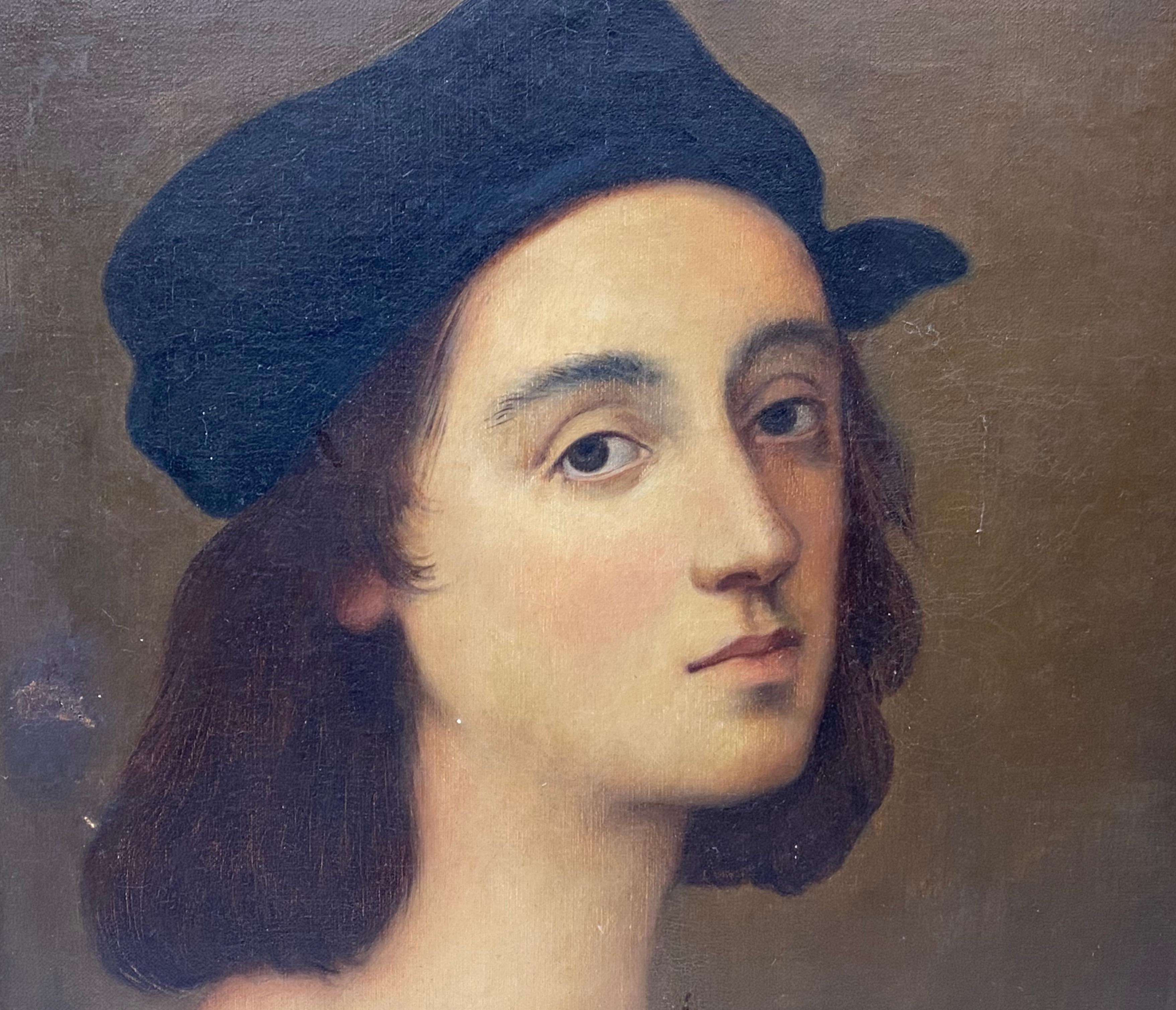 Unknown - 19th Century Raffaello Sanzio Da Urbino Self Portrait After ...