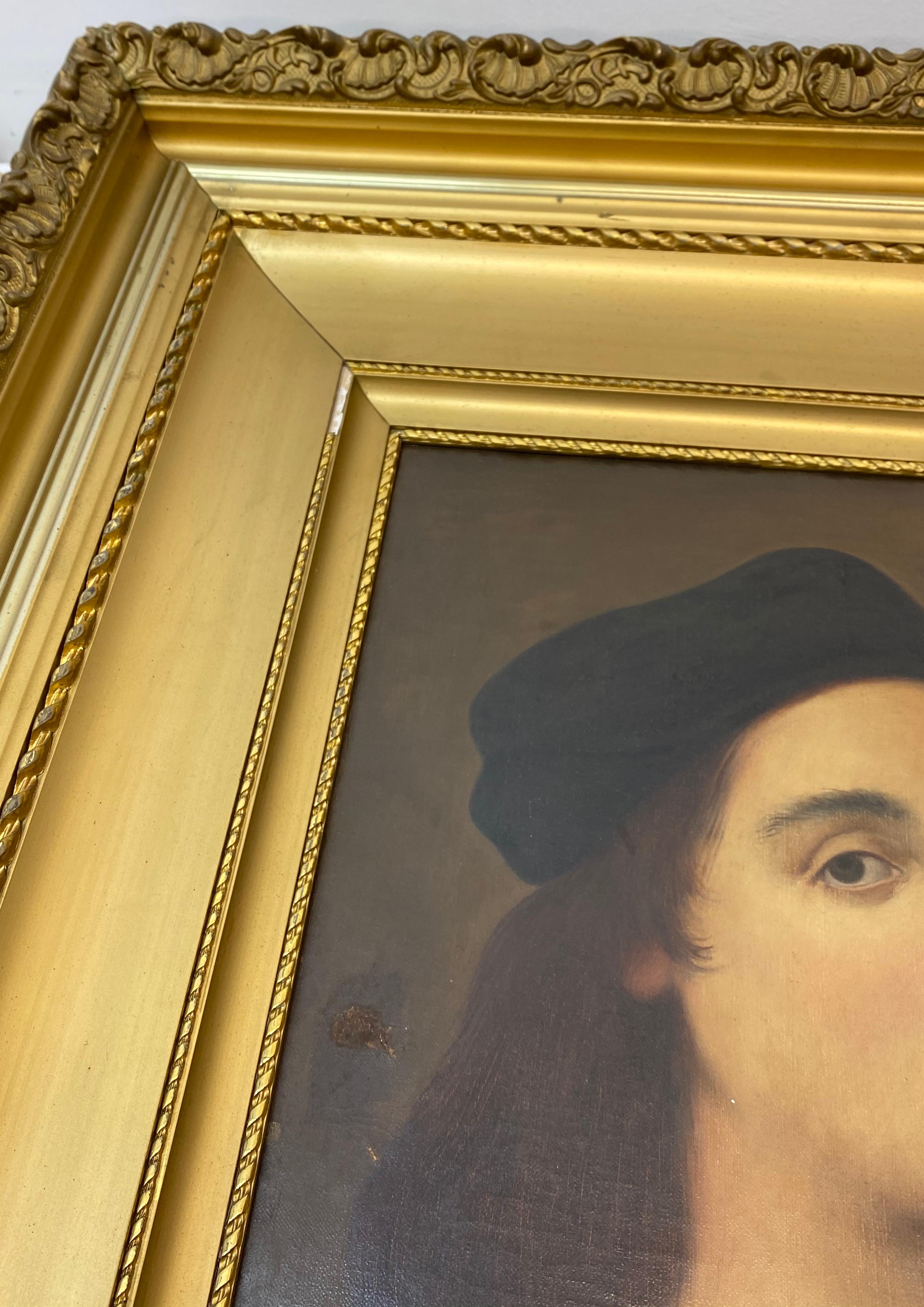 Unknown - 19th Century Raffaello Sanzio Da Urbino Self Portrait After ...