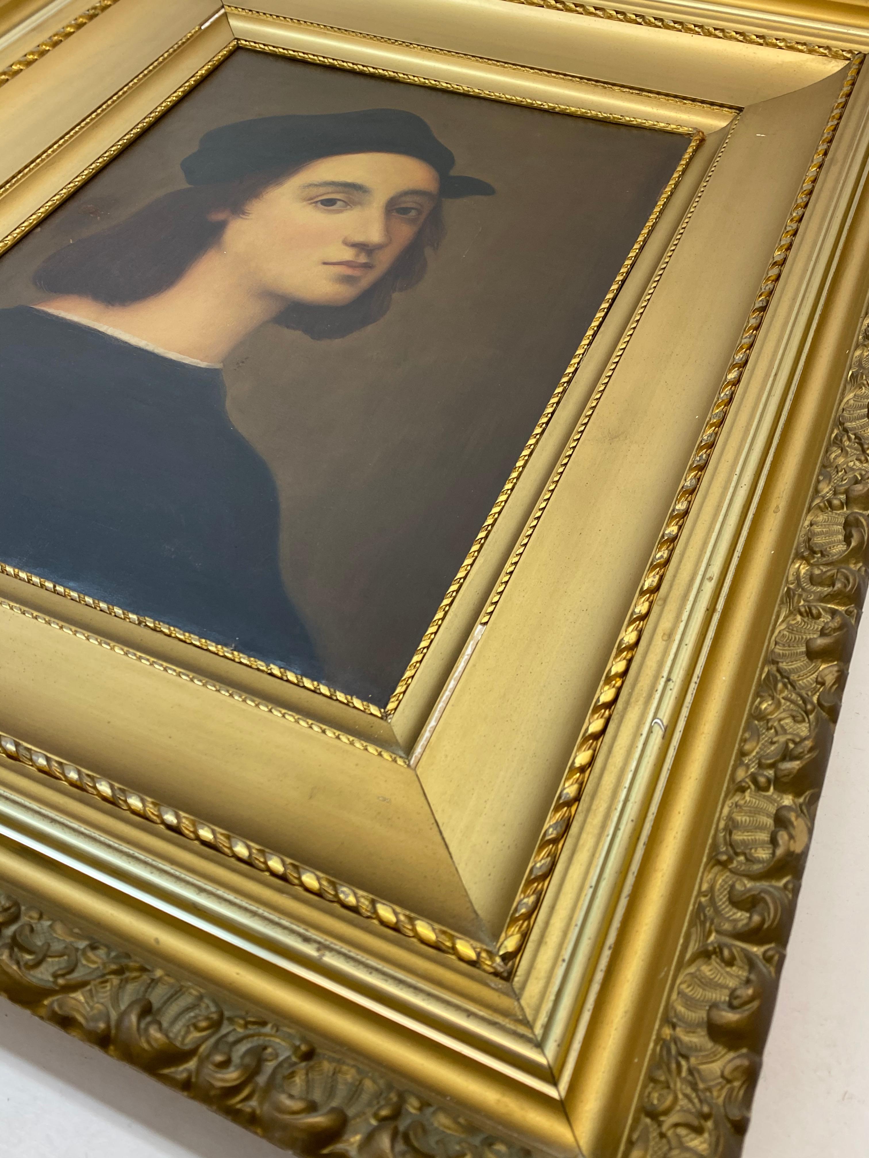 Unknown - 19th Century Raffaello Sanzio Da Urbino Self Portrait After ...