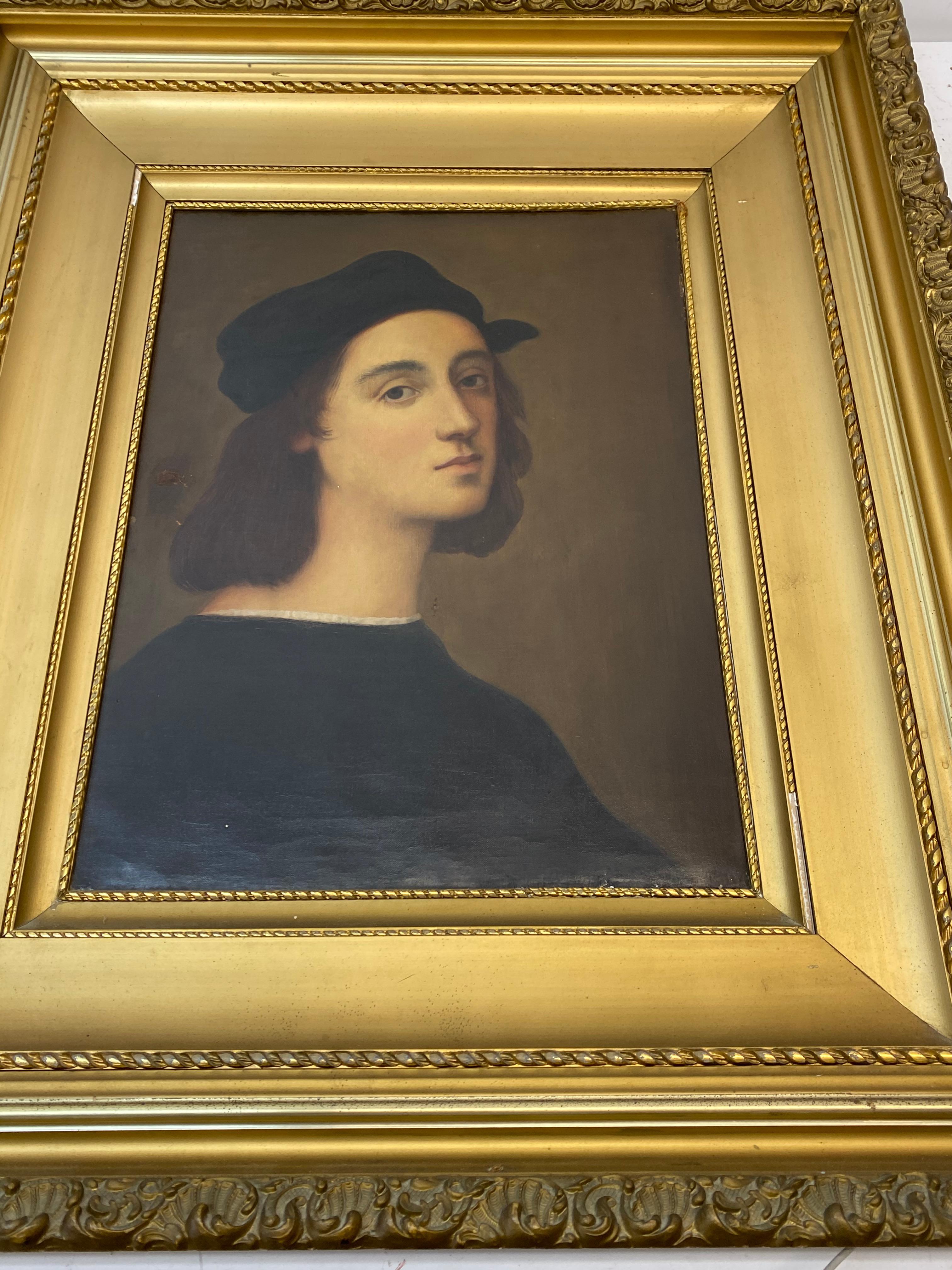 Unknown - 19th Century Raffaello Sanzio Da Urbino Self Portrait After ...