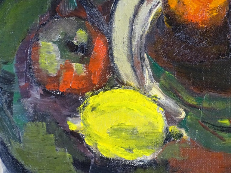 Unknown - 20th Century Fauves Style French School Still Life Oil on ...