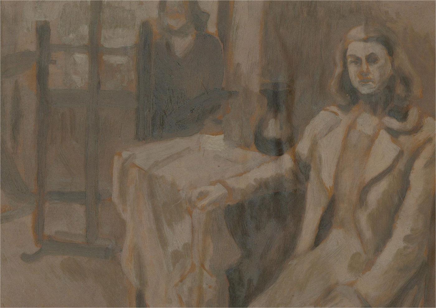 Rita Greig - Rita Greig (1918 - 2011) - Framed 20th Century Oil, Still ...