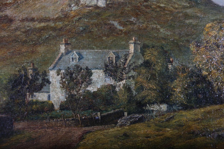 Unknown - 20th Century Oil - Scottish Farmstead For Sale at 1stDibs