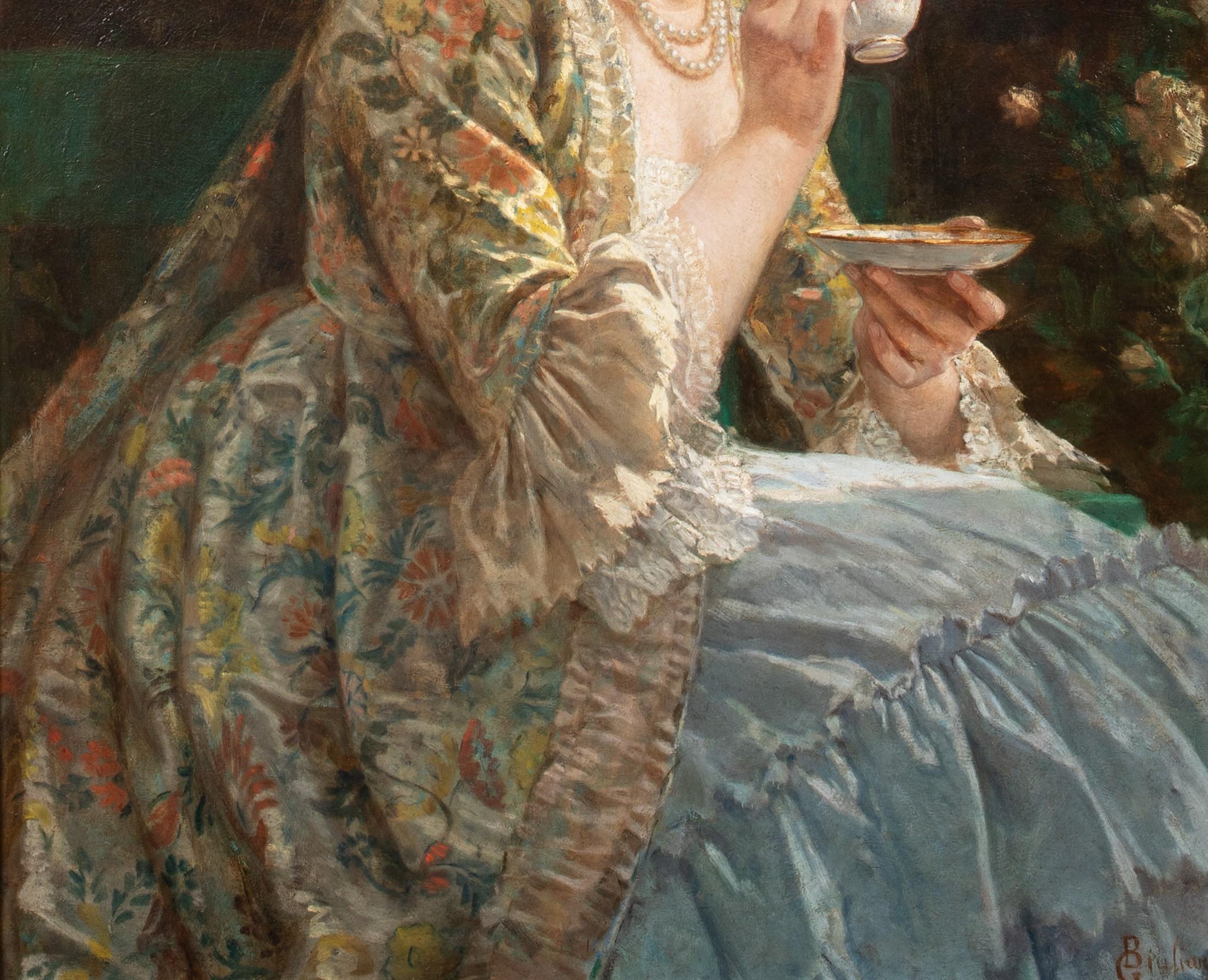 Unknown - A Cup Of Tea, 19th Century by Bartolomeo Giuliano (1825–1909 ...