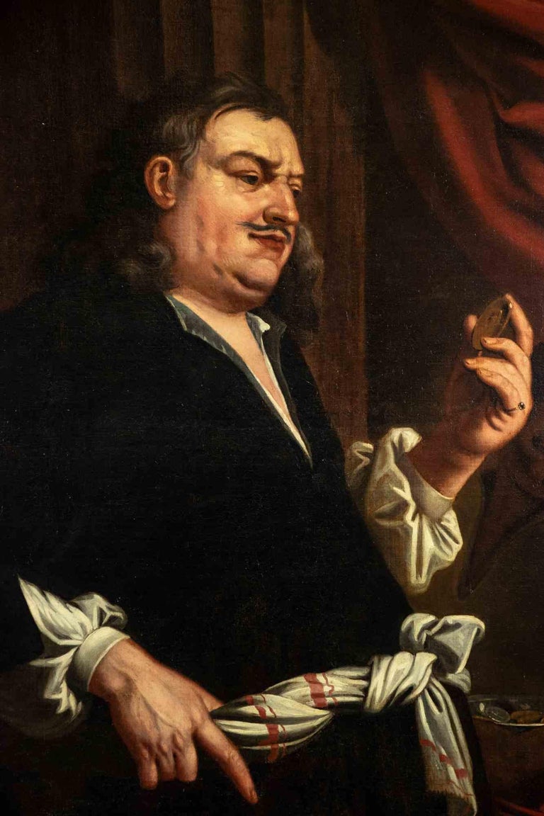 Unknown - A Rich Merchant - Painting by Unknown - 18th Century For Sale ...