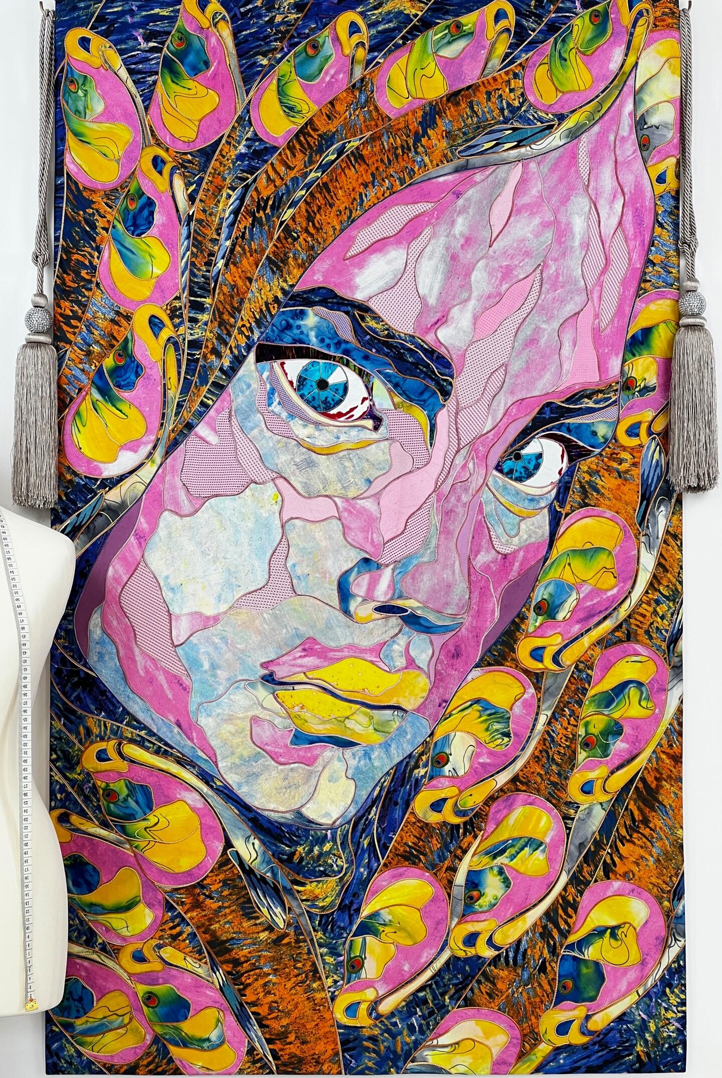 Unknown - A Sense of Reality, Textile Art on Fabric by Kostyantin ...