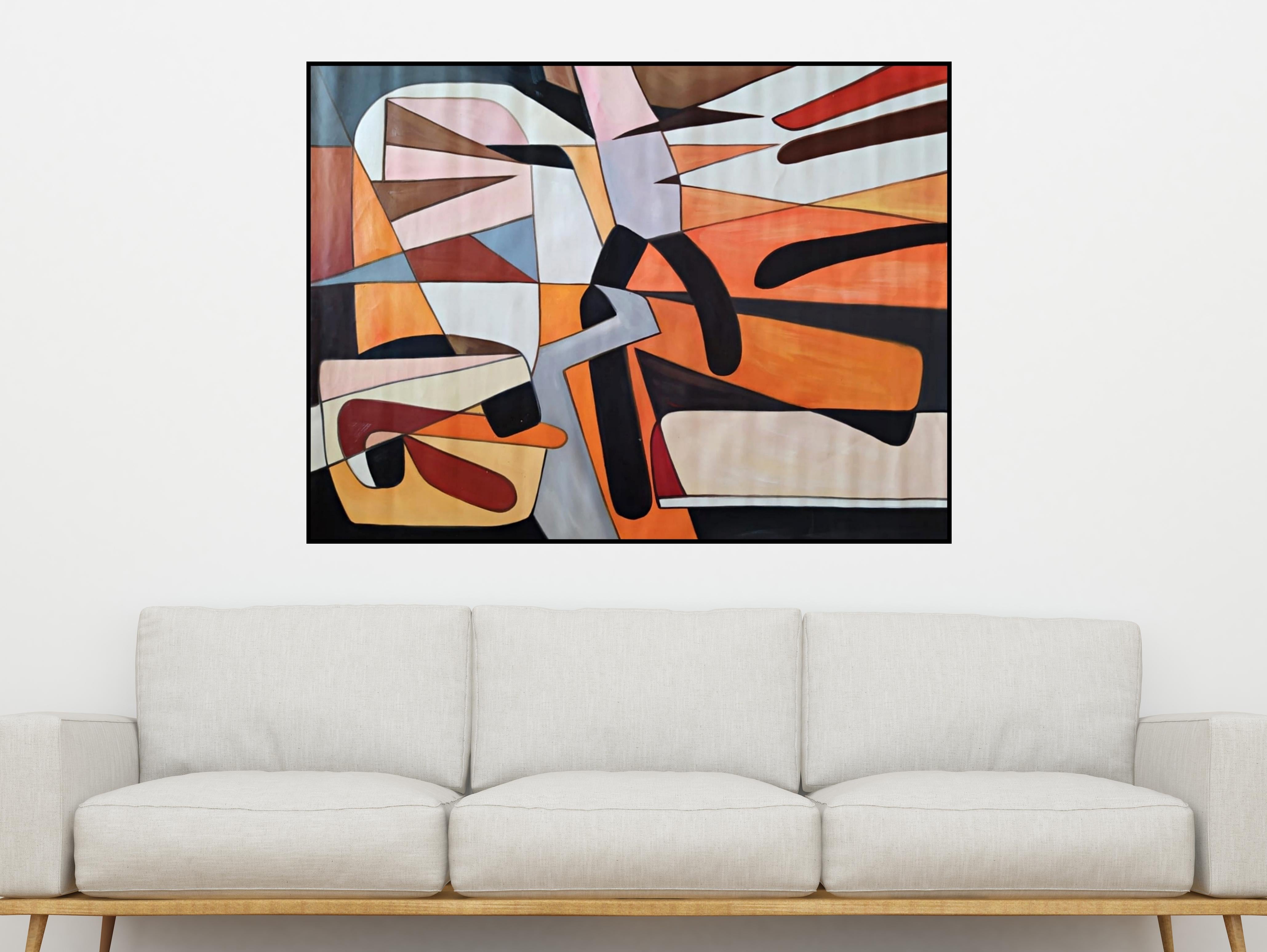 Unknown - ABSTRACT For Sale at 1stDibs | cuadros mid century