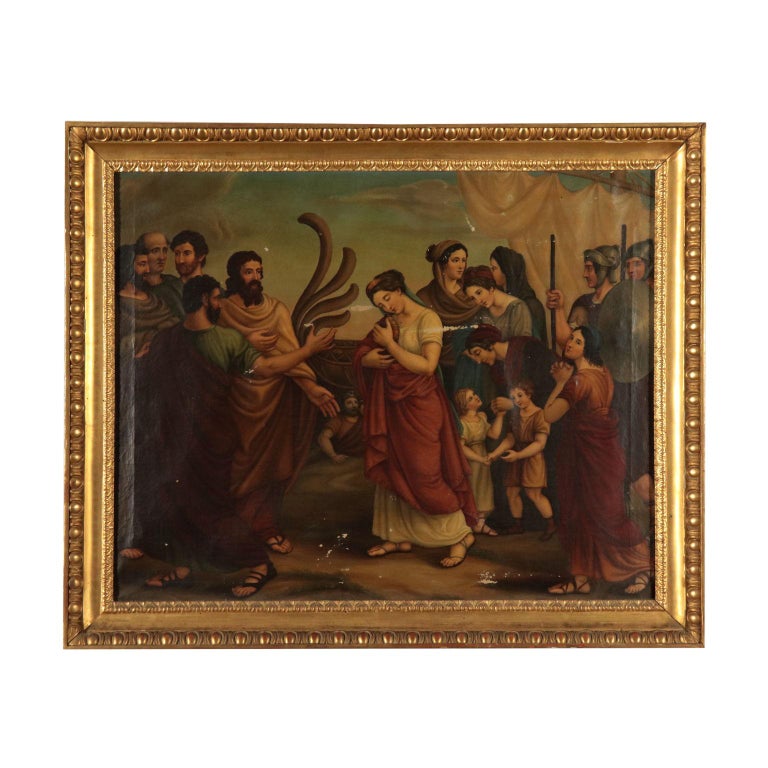 Unknown - Agrippina With Germanicus' Ashes Oil On Canvas Late '700 ...