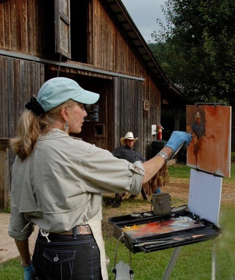 Dee Beard Dean - Almost Evening II, Plein Air Landscape Original Fine ...
