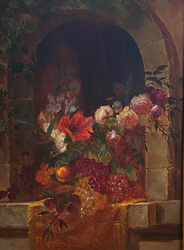 Unknown - American School Still Life within an Arch, circa 1875 For ...