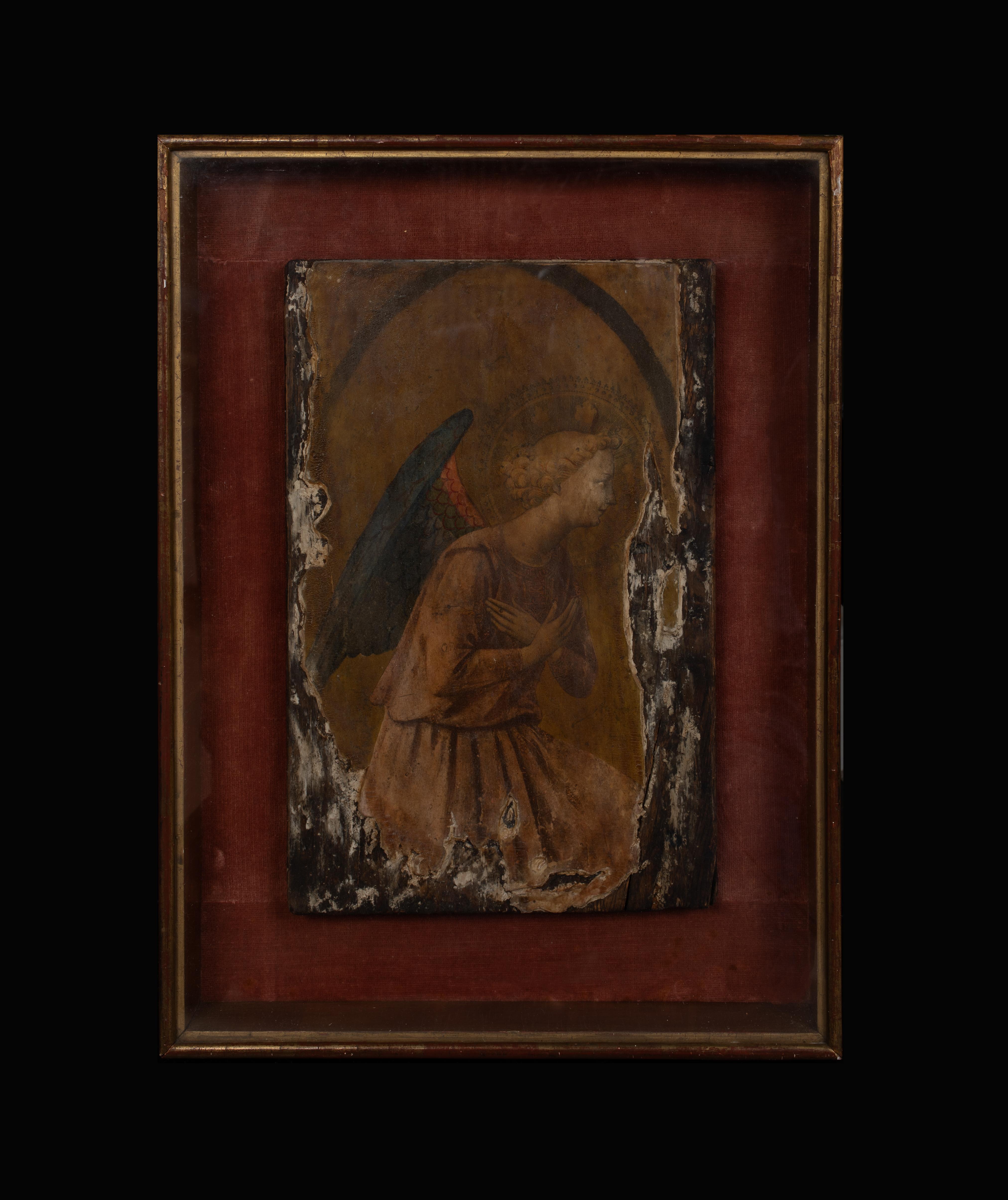Unknown - Angel Gabriel, The Annunciation, 15th Century Circle of FRA ANGELICO (1395-1459) For ...