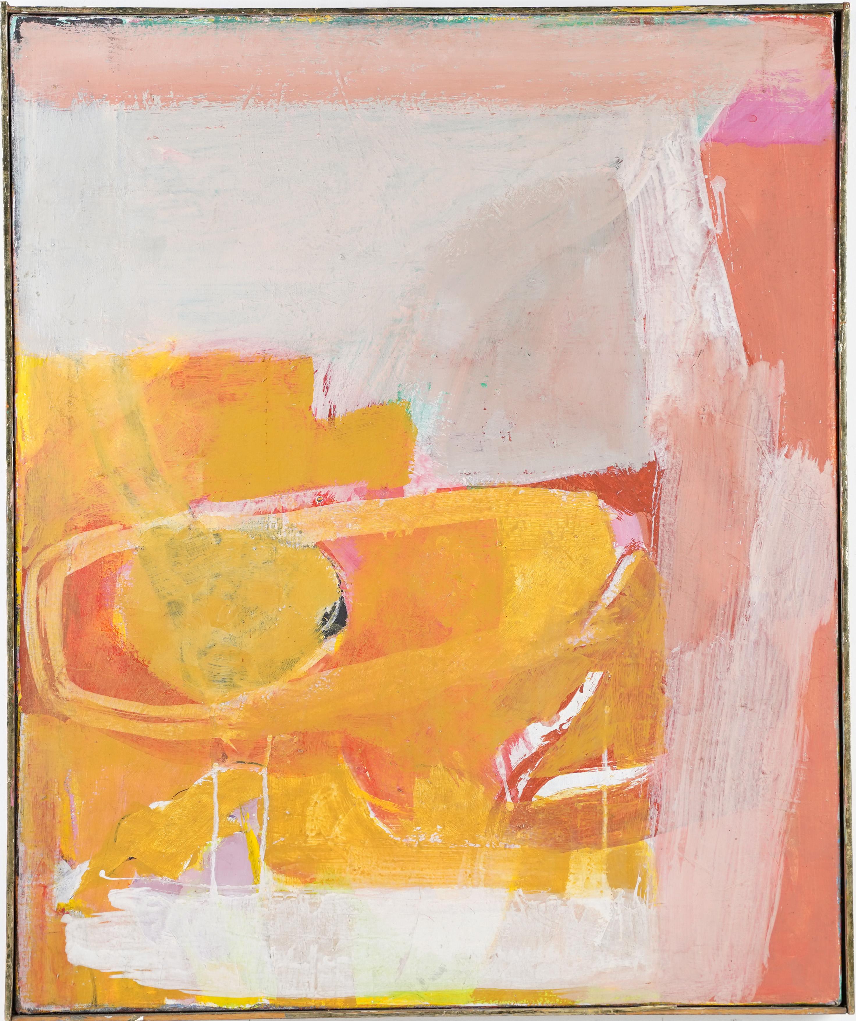 Unknown - Antique American Abstract Expressionist Signed Vintage ...