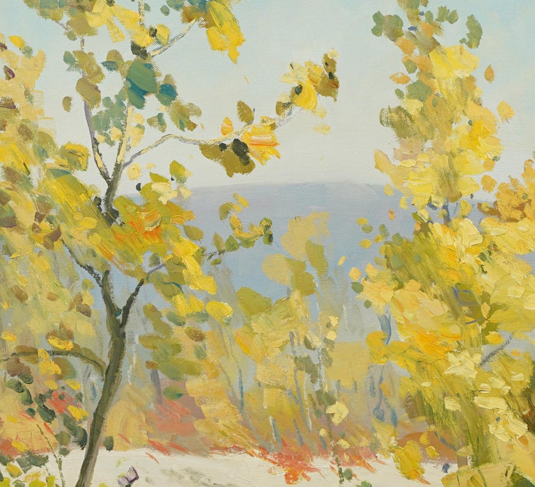 Unknown - Antique American Impressionist School Signed Framed Fall ...