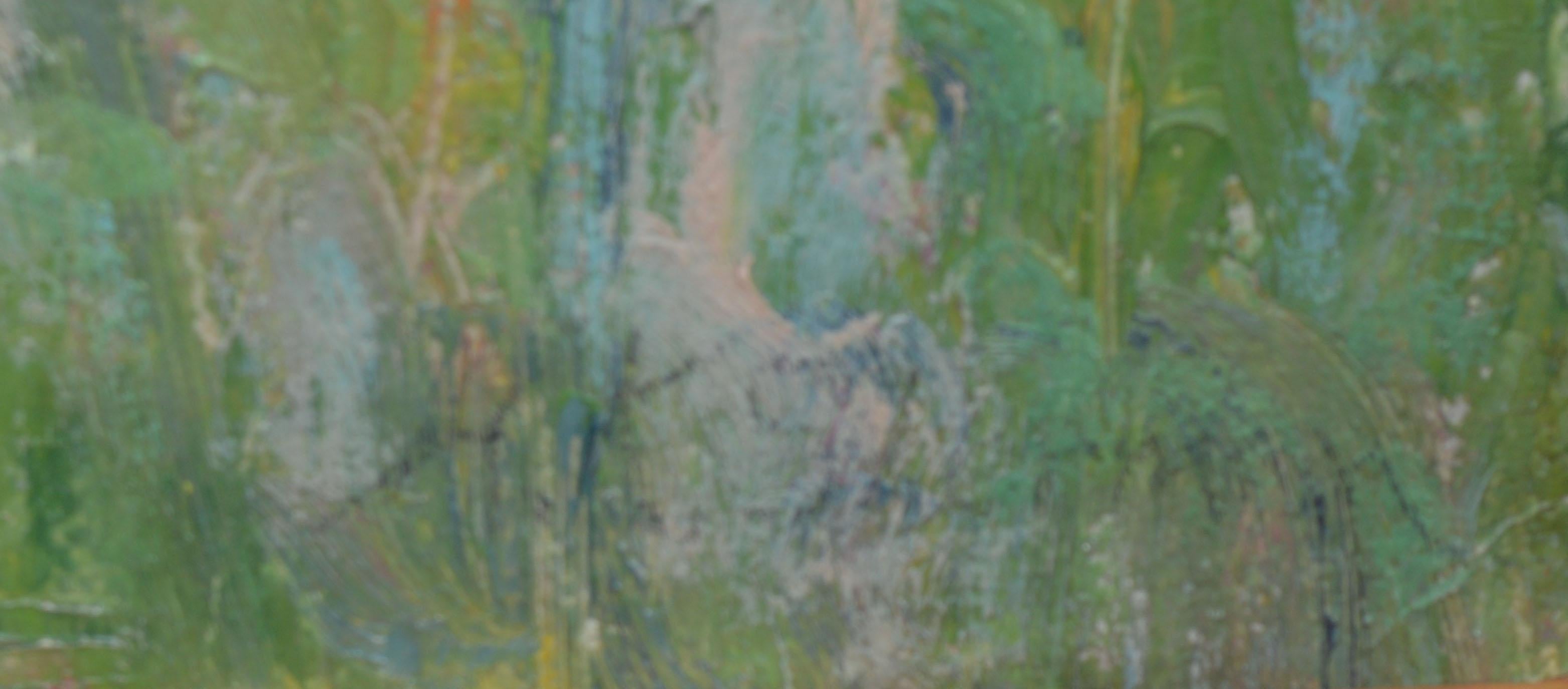 Unknown - Antique American Henry Sherman Impressionist Wild Flower ...