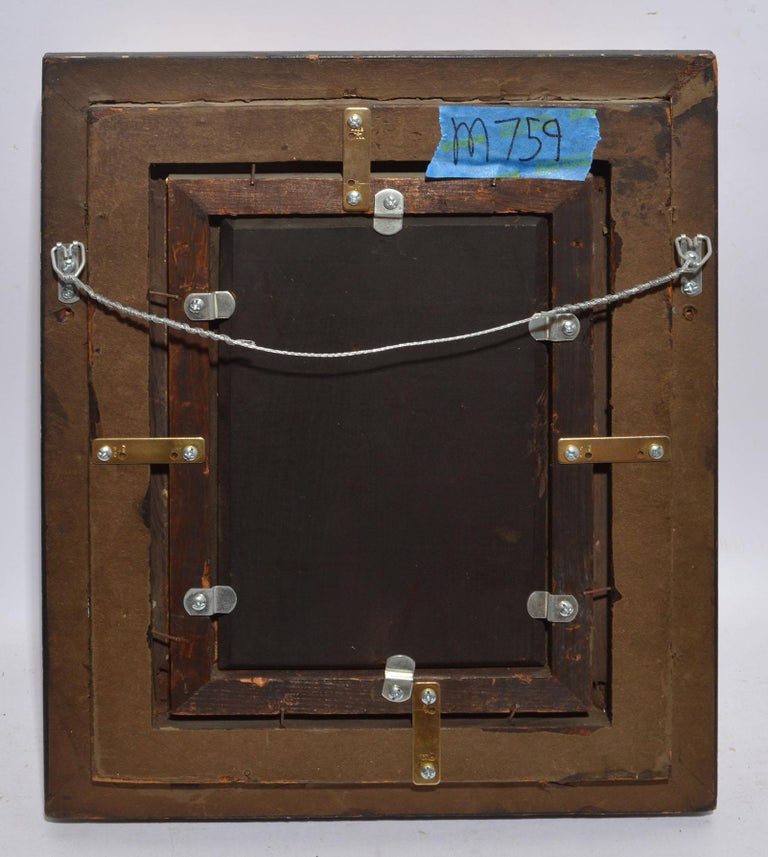 Unknown - Antique American School Pre-Raphaelite Sunlit Landscape Oil ...