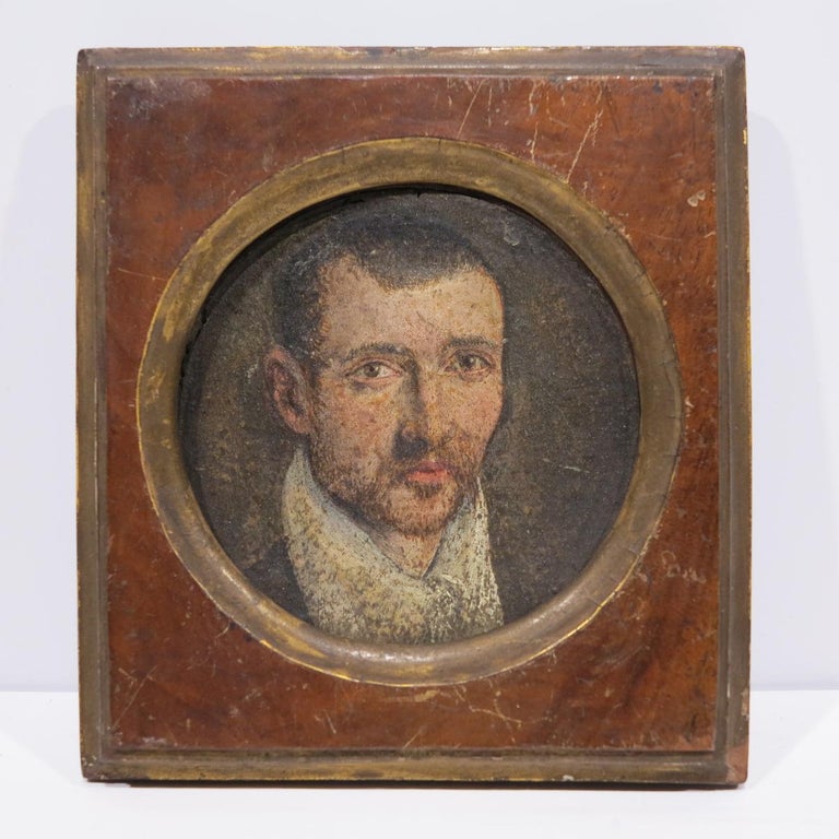 Unknown - Antique Flemish Portrait of a Young Man at 1stDibs